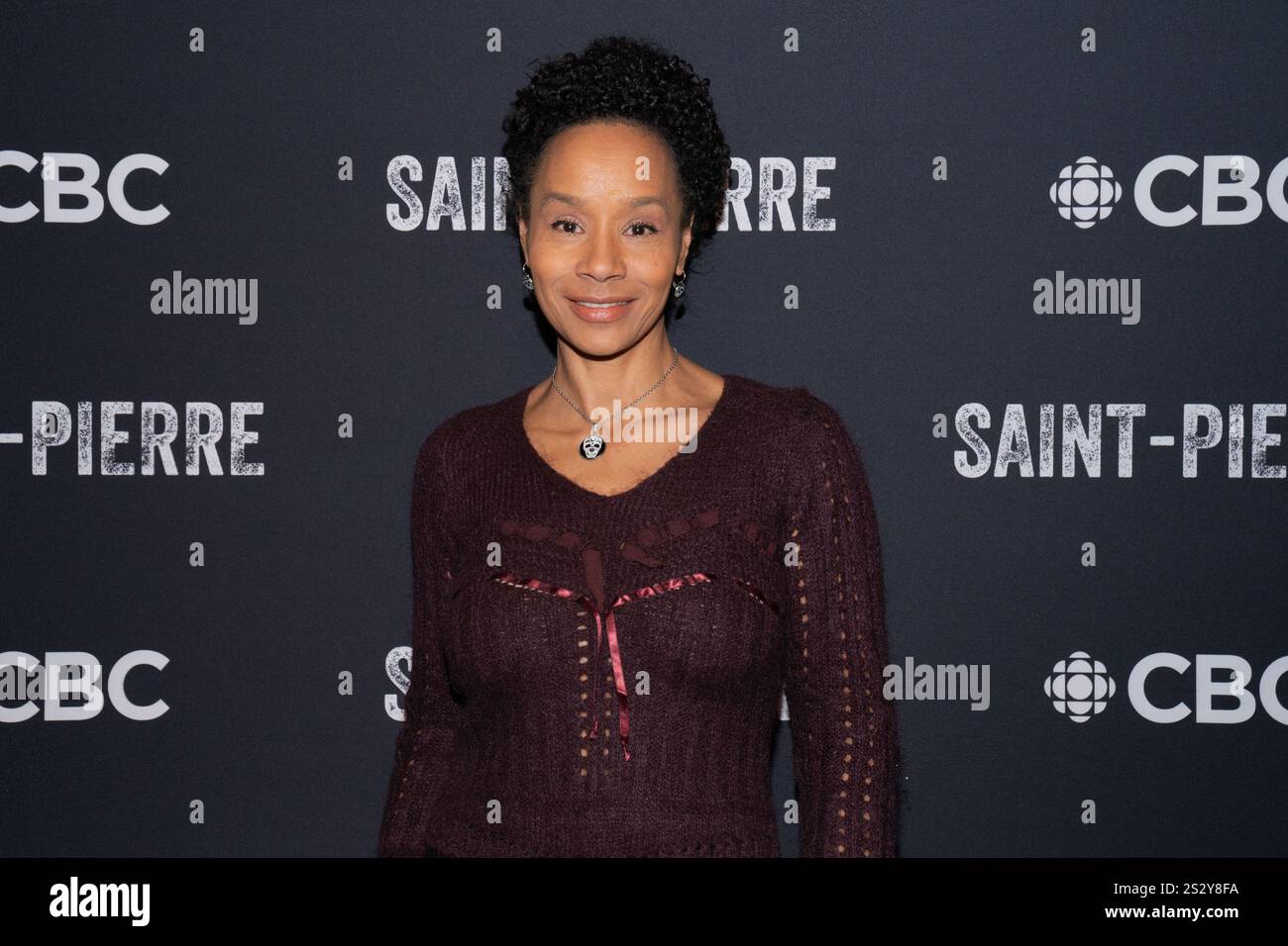 Toronto, Canada. 06th Jan, 2025. Yvette McKoy attends the “Saint-Pierre ...