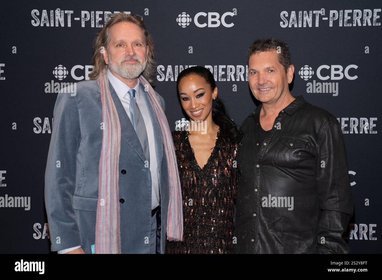 Toronto, Canada. 06th Jan, 2025. (L to R) John Vatcher, Tiffany ...