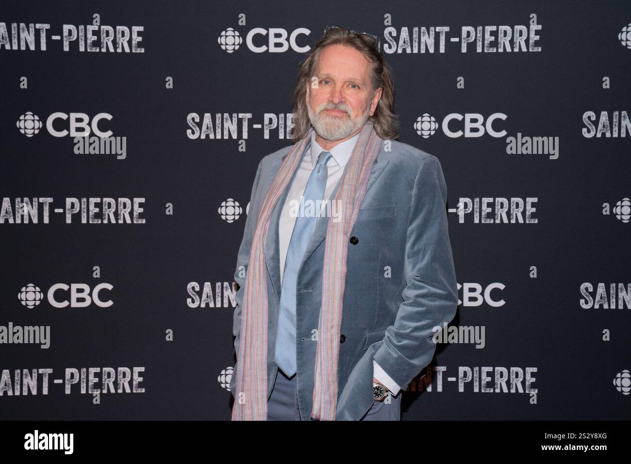 Toronto, Canada. 06th Jan, 2025. John Vatcher attends the “Saint-Pierre ...