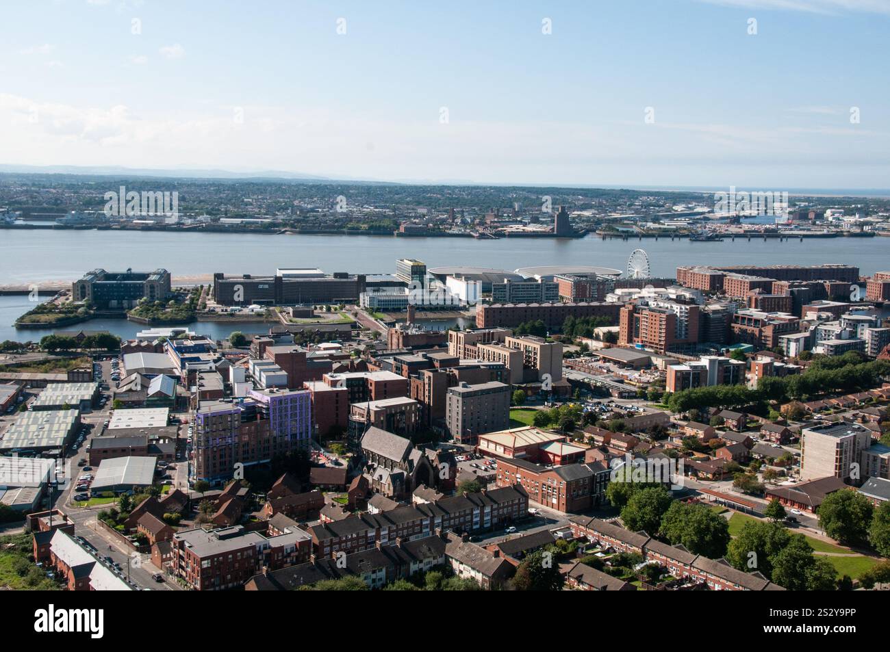 Around the UK - Views of Liverpool City Centre from the Cathedral Tower ...