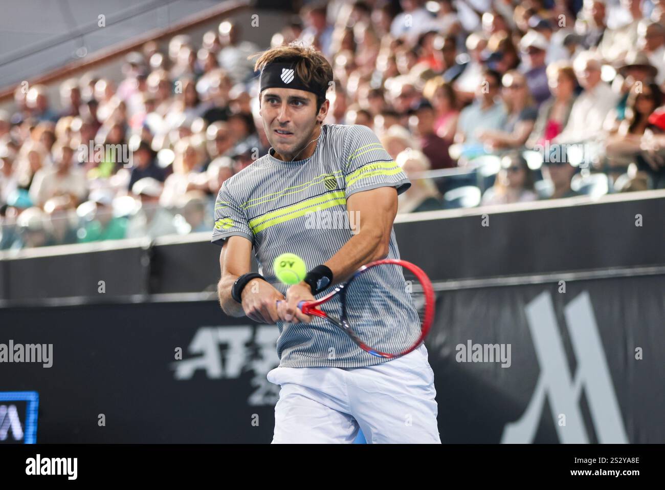 Adelaide, Australia. 08th Jan, 2025. Tomas Martin Etcheverry of ...