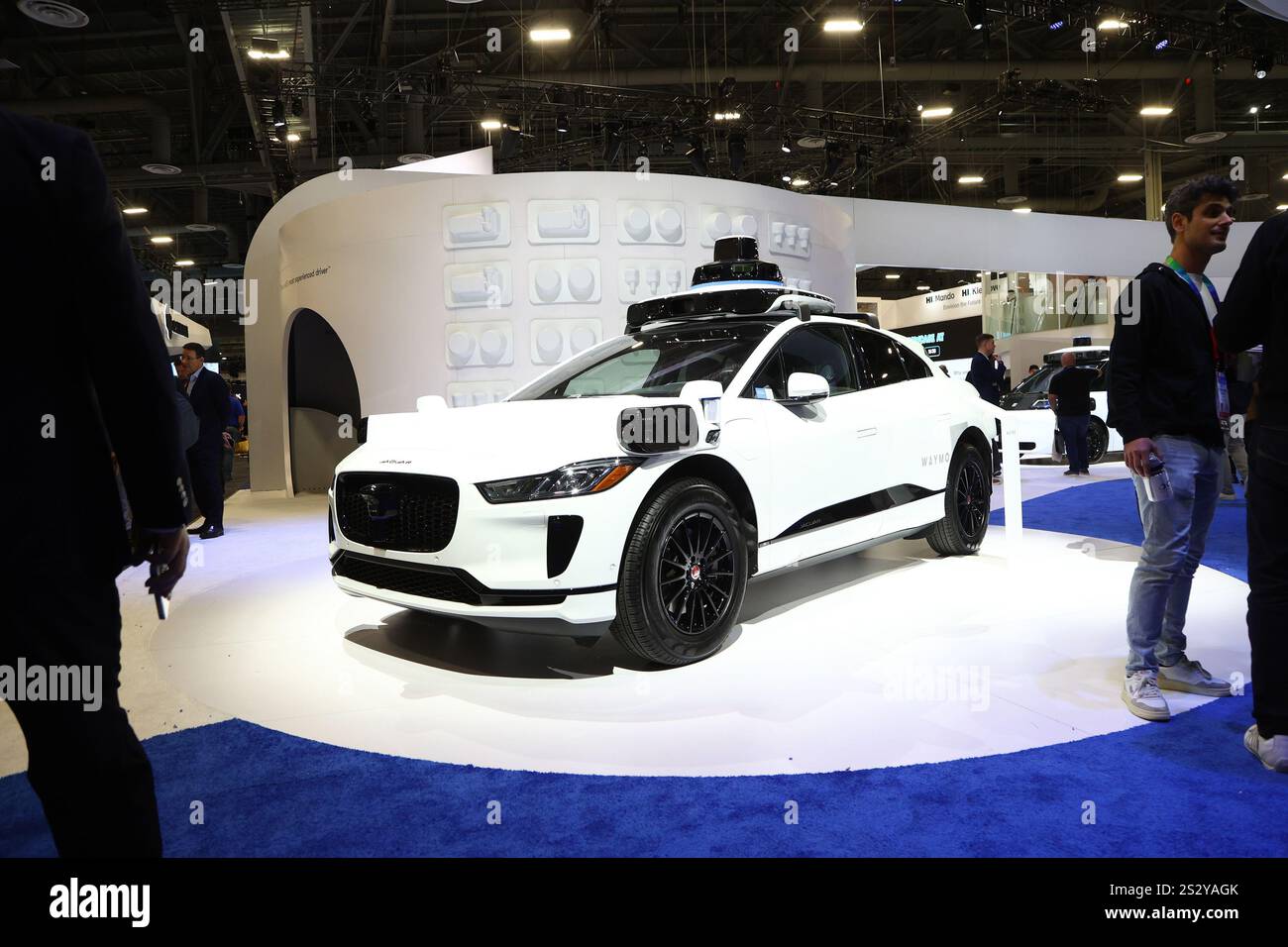 Las Vegas, United States. 07th Jan, 2025. A view of the Jaguar I-PACE ...