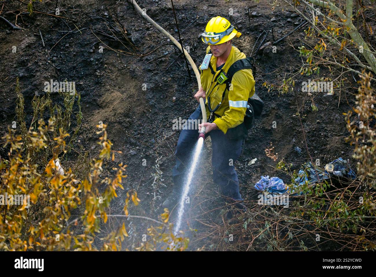 LOS ANGELES COUNTY, CALIFORNIA, USA - 13 December 2024 - Cal Fire ...