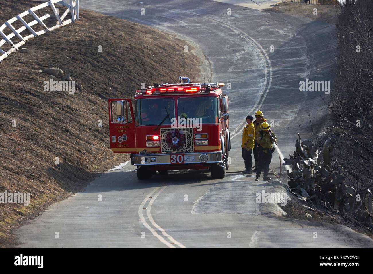 LOS ANGELES COUNTY, CALIFORNIA, USA - 13 December 2024 - Cal Fire ...