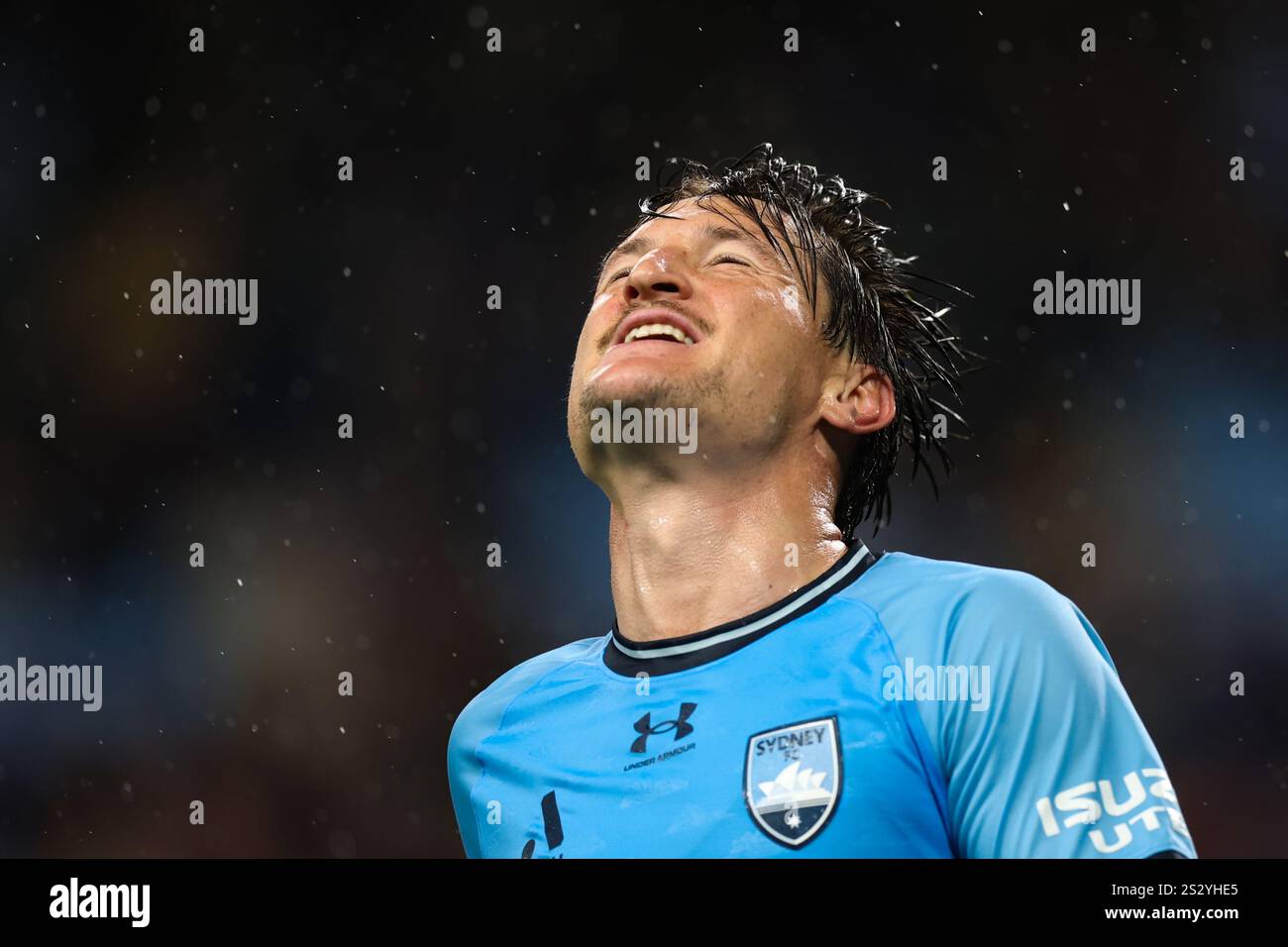 Sydney, Australia. 08th Jan, 2025. Joseph Lolley of Sydney FC ...
