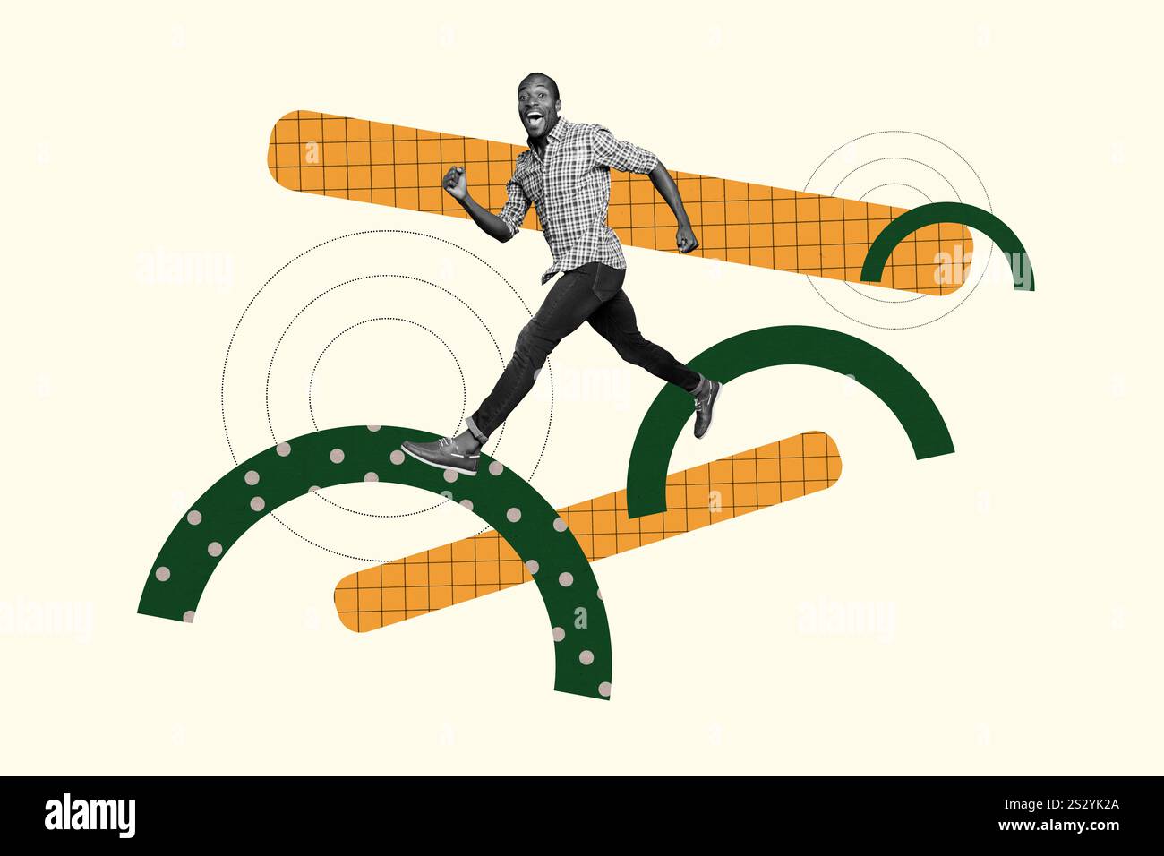 Composite trend artwork sketch image 3D photo collage of element ...