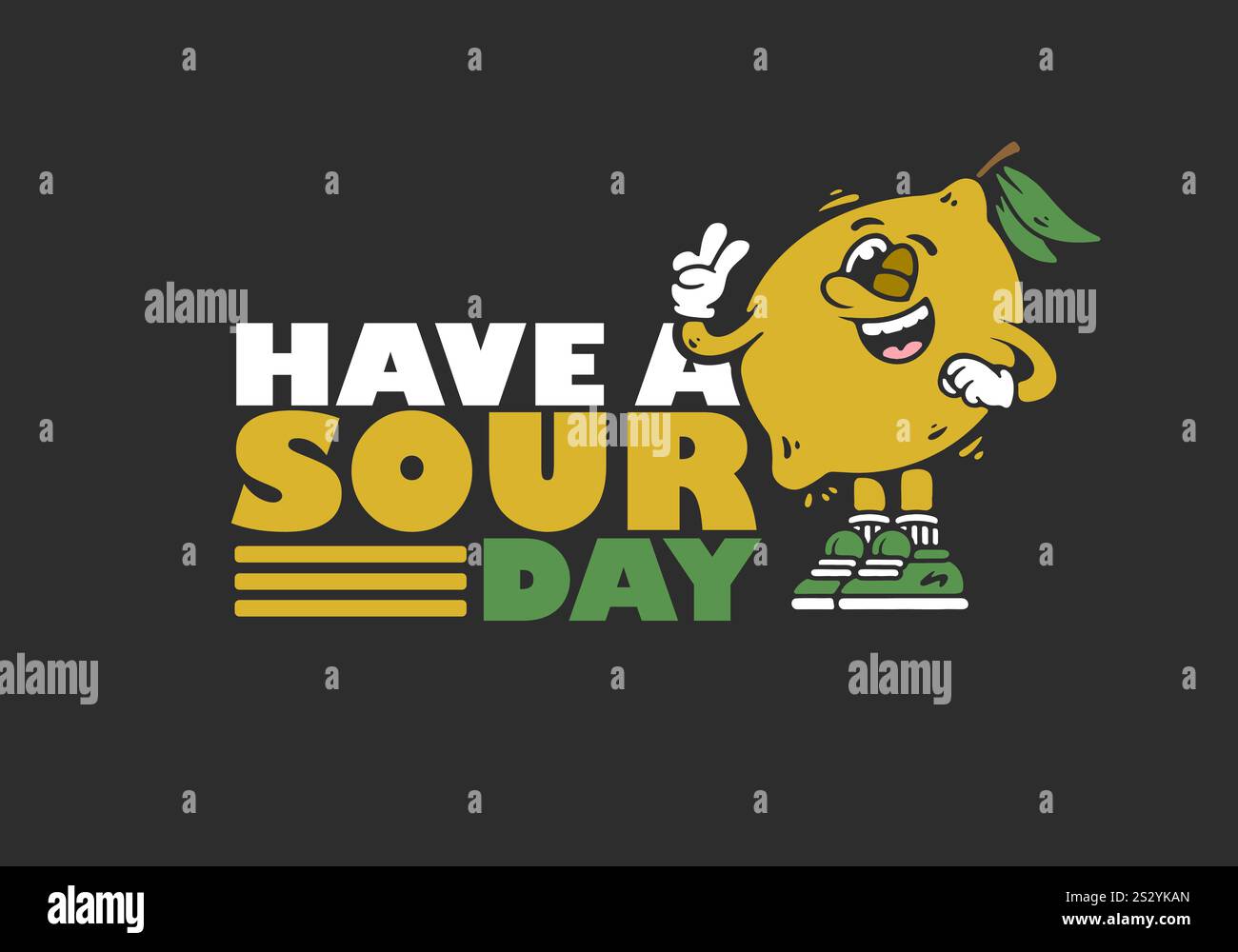 Pear flat design cute cartoon illustration character with funny face a ...