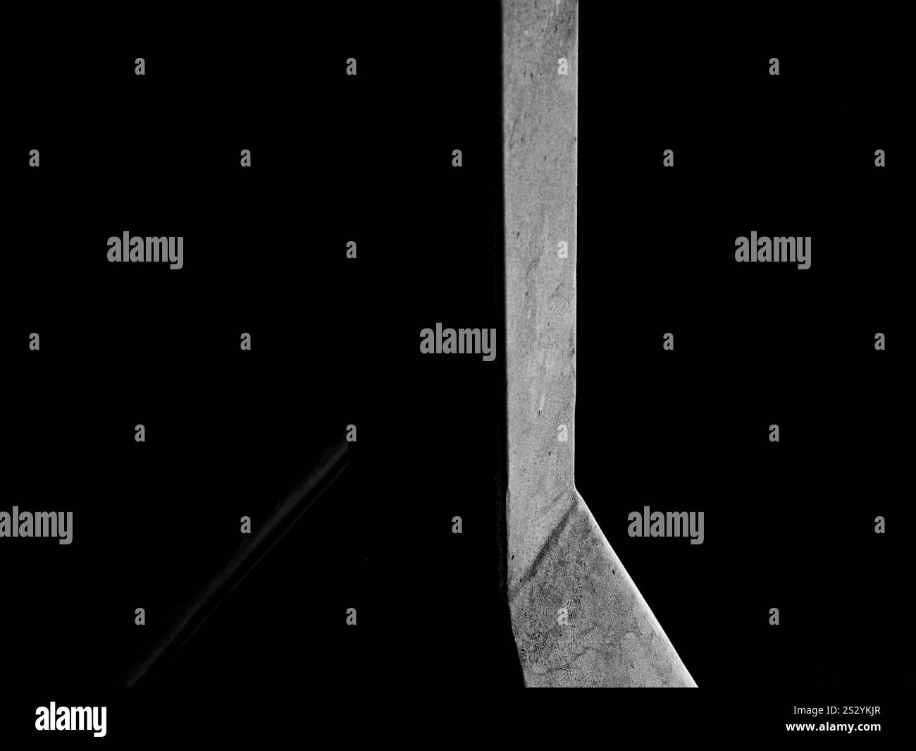 Isolated Bar Table Leg in Shadows Stock Photo - Alamy