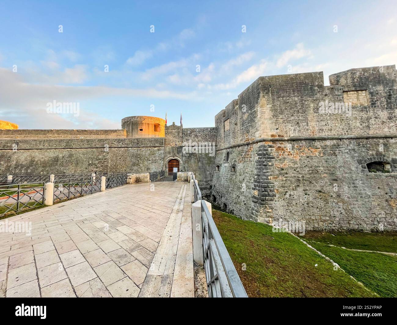 Italy, Manfredonia, Fort of Manfredonia, National Archaeological Museum ...
