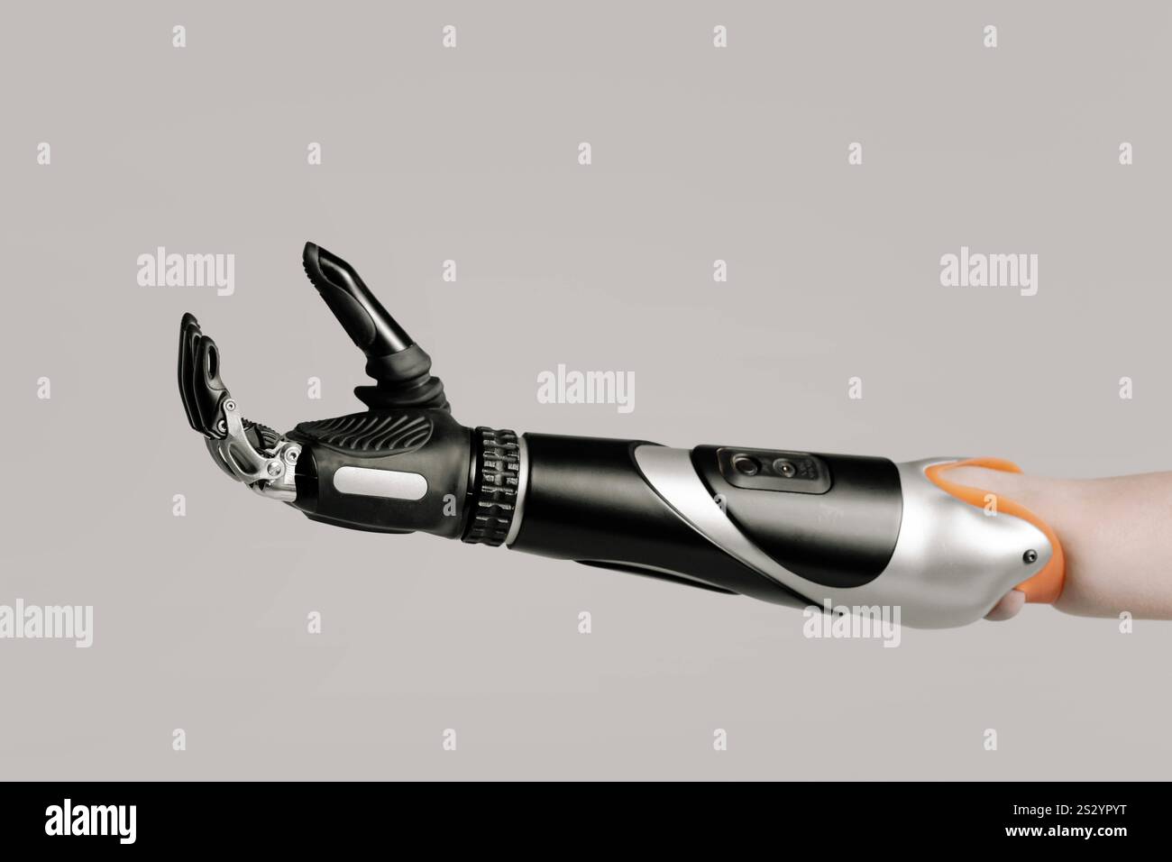 a Prosthetic Hand isolated on a white background Stock Photo - Alamy