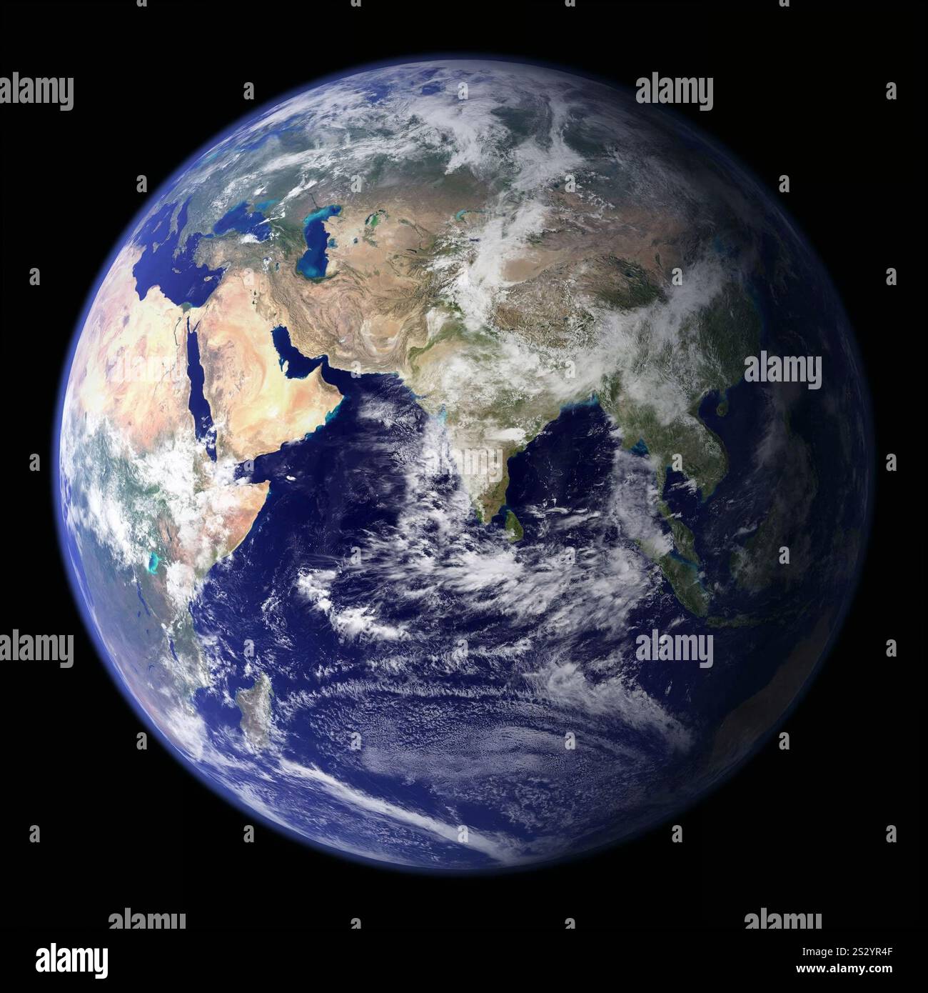 Photo of Earth from space Stock Photo - Alamy