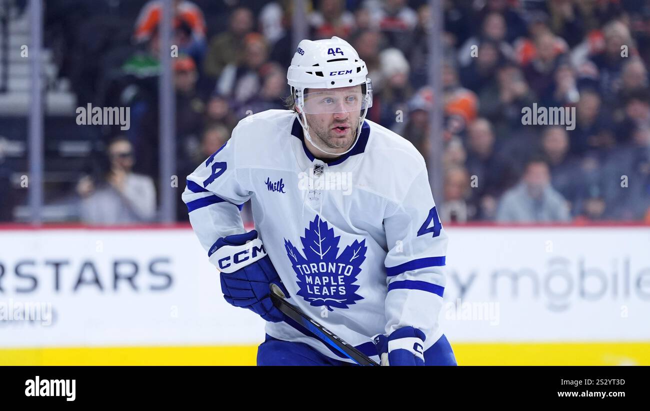 Toronto Maple Leafs' Morgan Rielly plays during an NHL hockey game ...