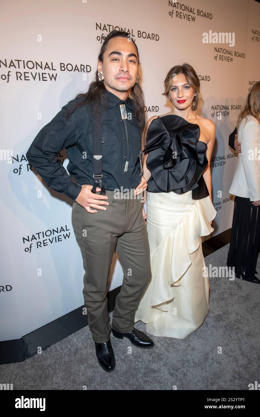 New York, United States. 07th Jan, 2025. Julian Brave NoiseCat and ...