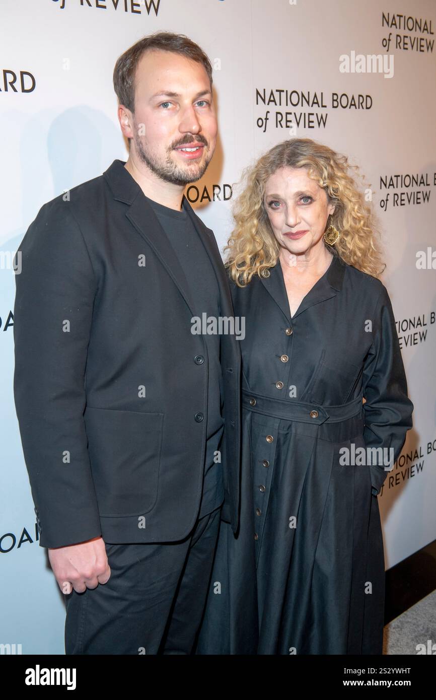 (L-R) Gints Zilbalodis and Carol Kane attend The National Board of ...