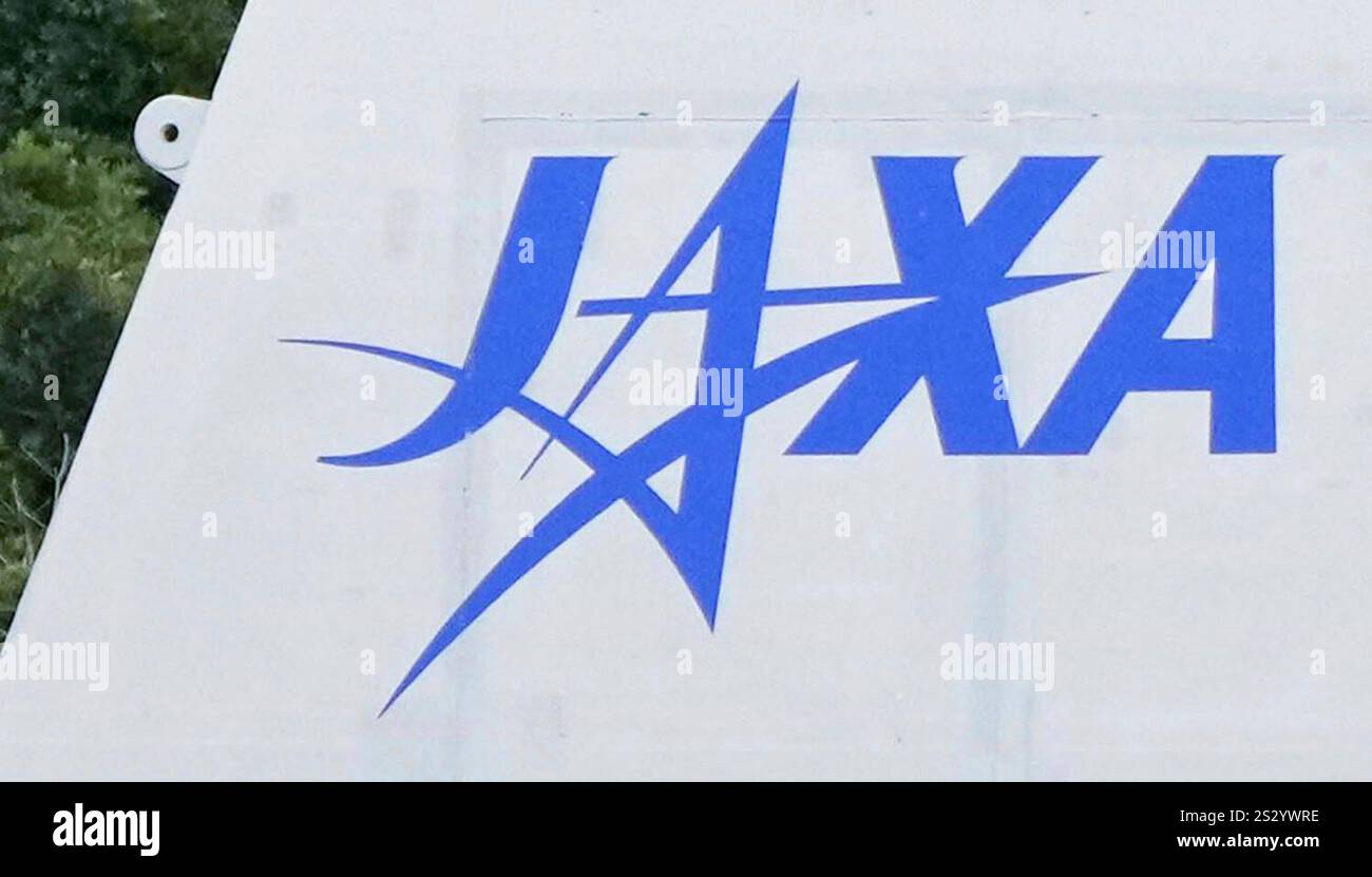 FILE - The logo of the Japan Aerospace Exploration Agency, or JAXA, is ...