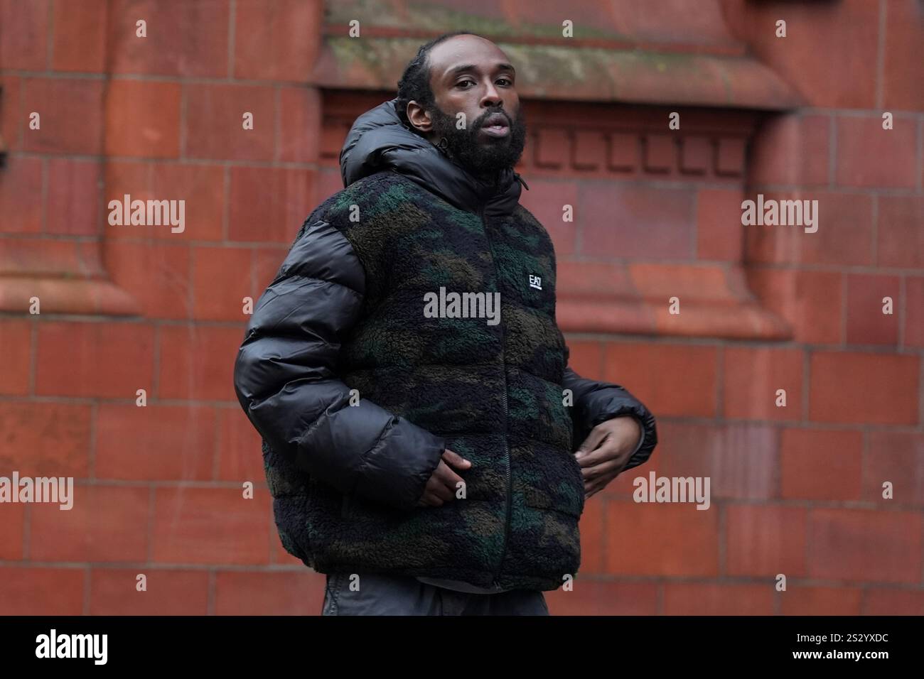 Omar Abdirizak, the rapper known as Twista Cheese, arriving at ...