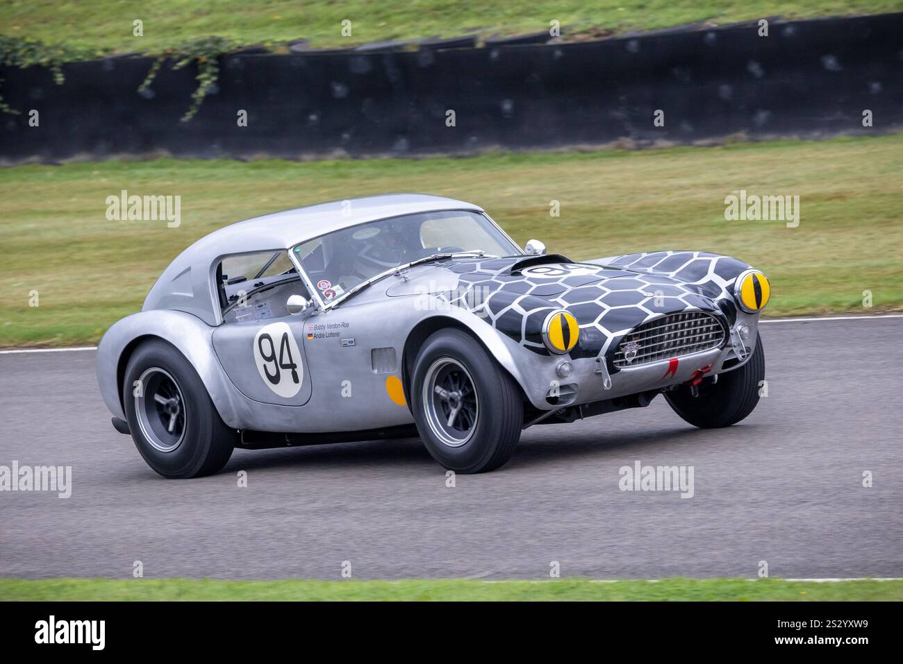 Verdon-Roe / Lotterer 1964 AC Cobra during the RAC TT Celebration race ...