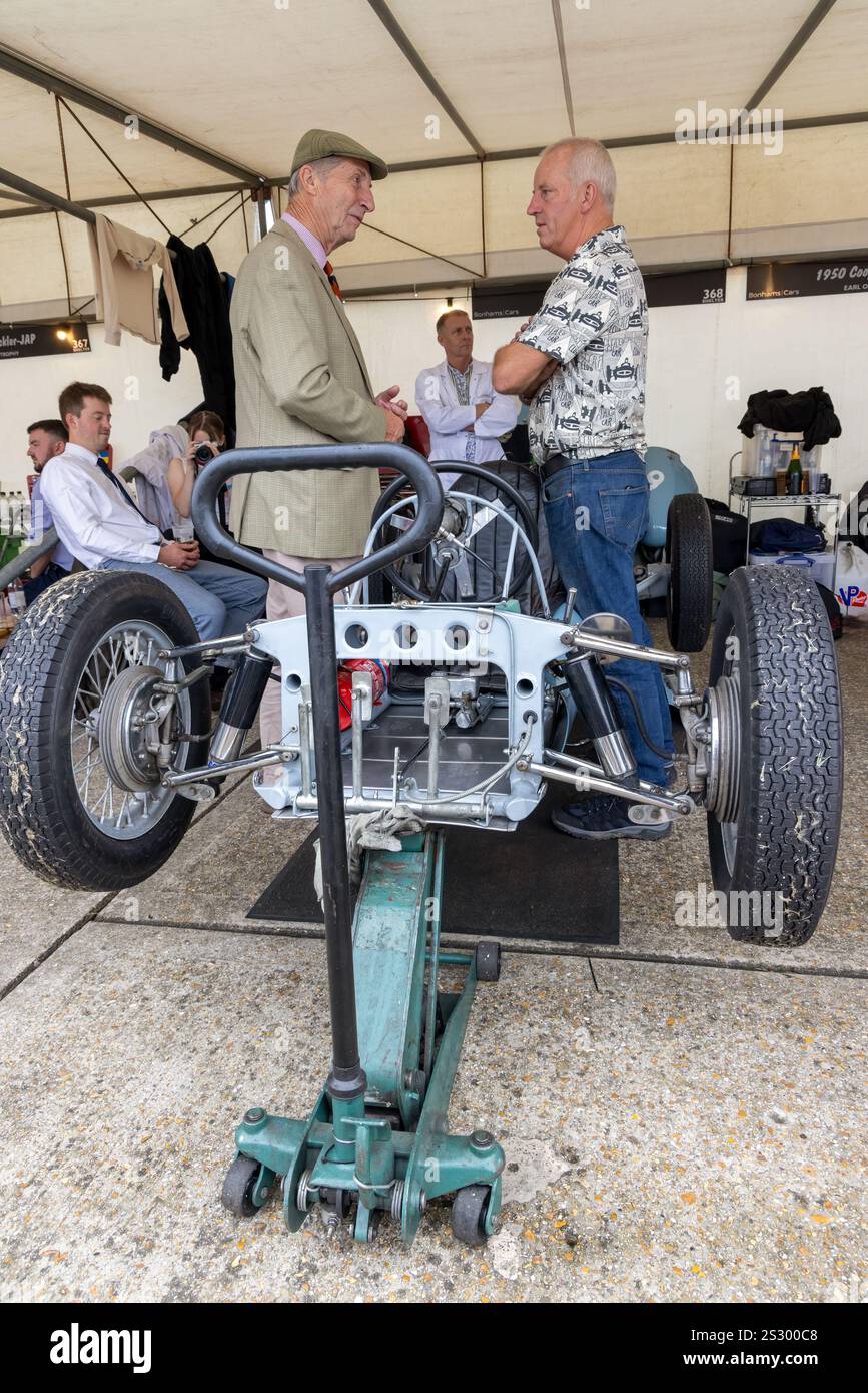 Simon Frost's 1954 Martin-Norton, Earl of March Trophy entrant, in the ...