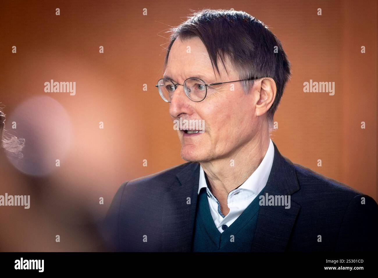 Karl Lauterbach, Bundesminister fuer Gesundheit, aufgenommen im Rahmen ...