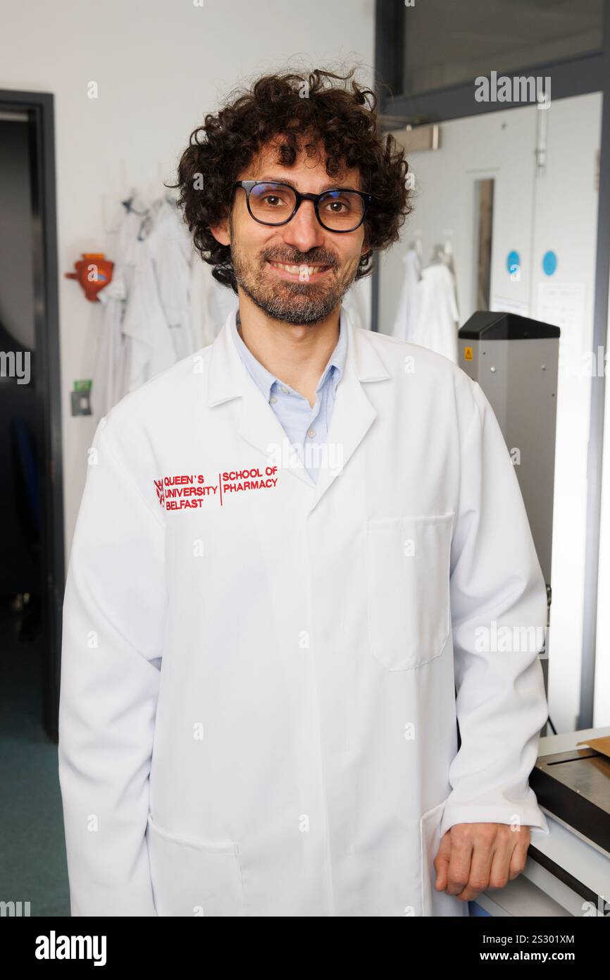 Professor Dimitrios Lamprou from the School of Pharmacy at Queen's ...