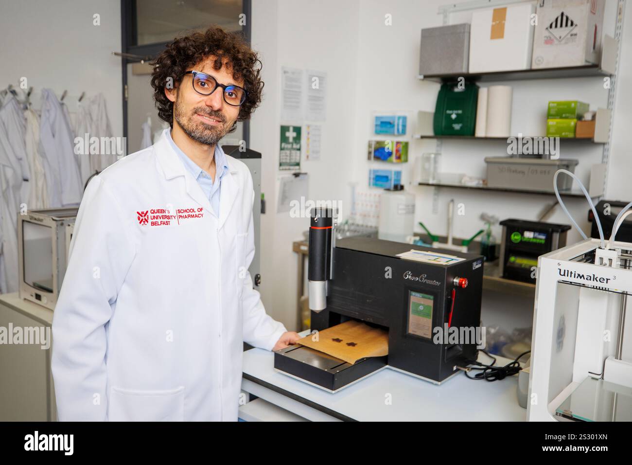 Professor Dimitrios Lamprou from the School of Pharmacy at Queen's ...