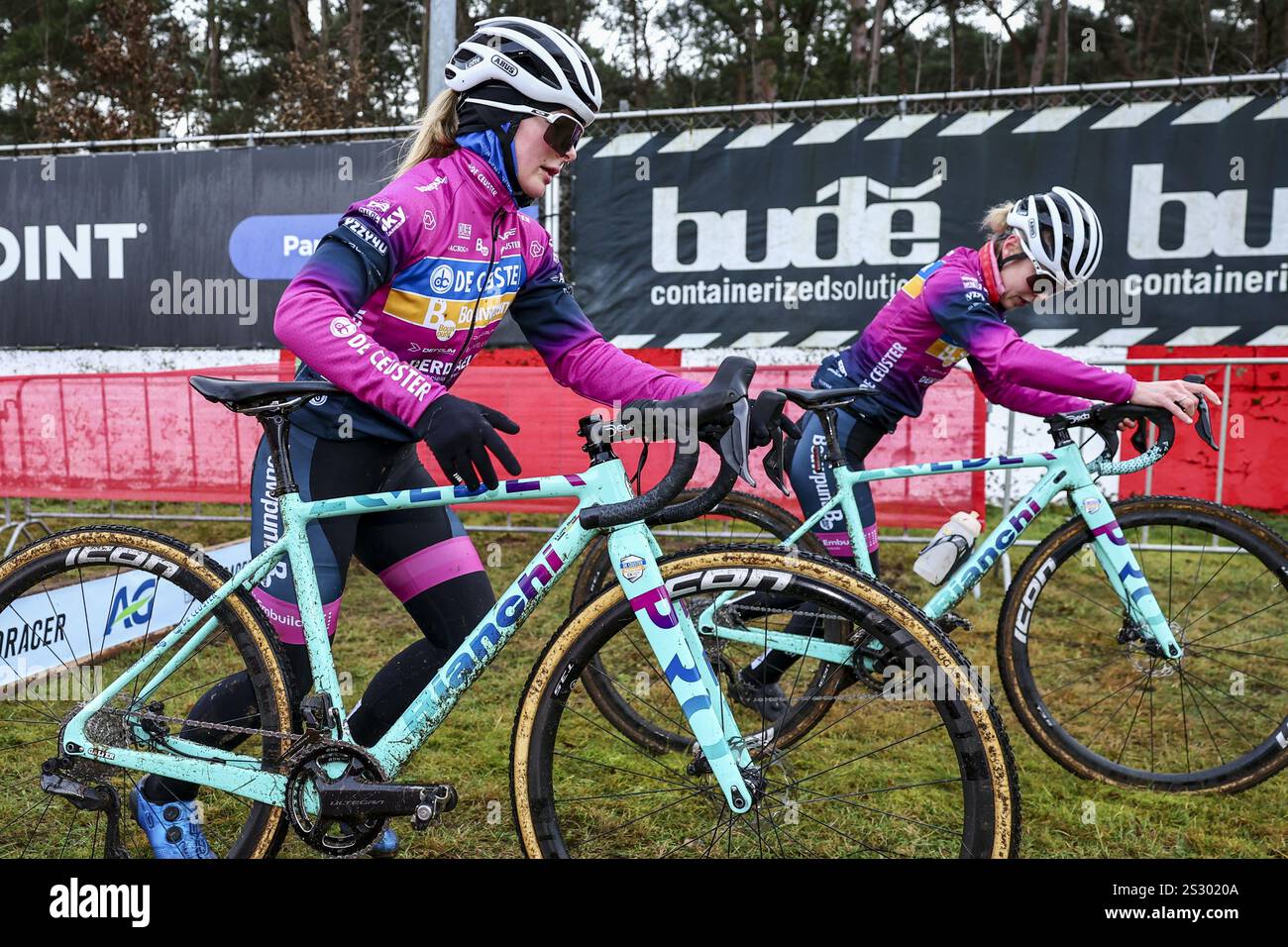 Heusden Zolder, Belgium. 08th Jan, 2025. Belgian Lotte Baele and ...