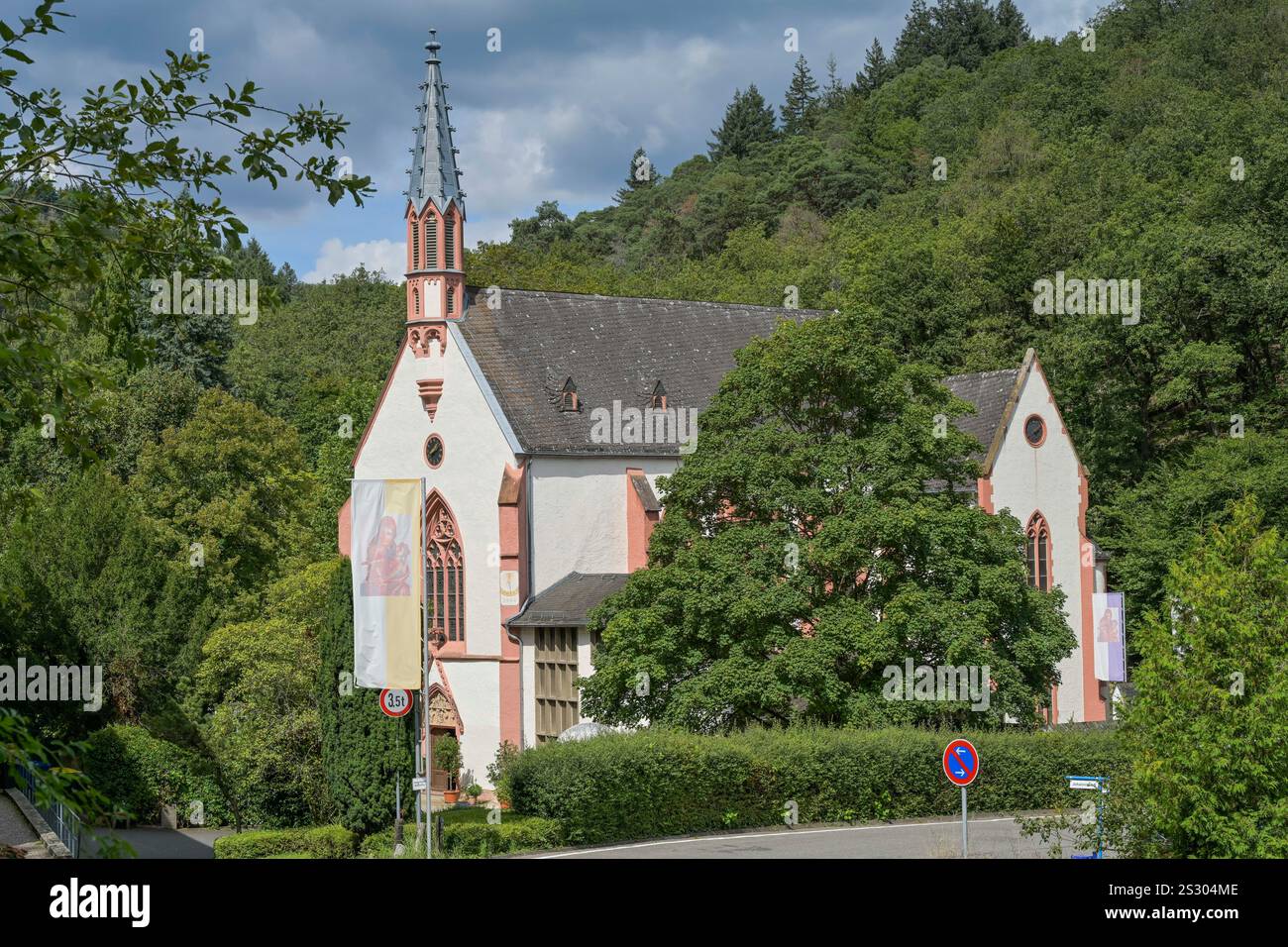 Kloster Marienthal, Geisenheim, Rheingau, Hessen, Deutschland Stock ...