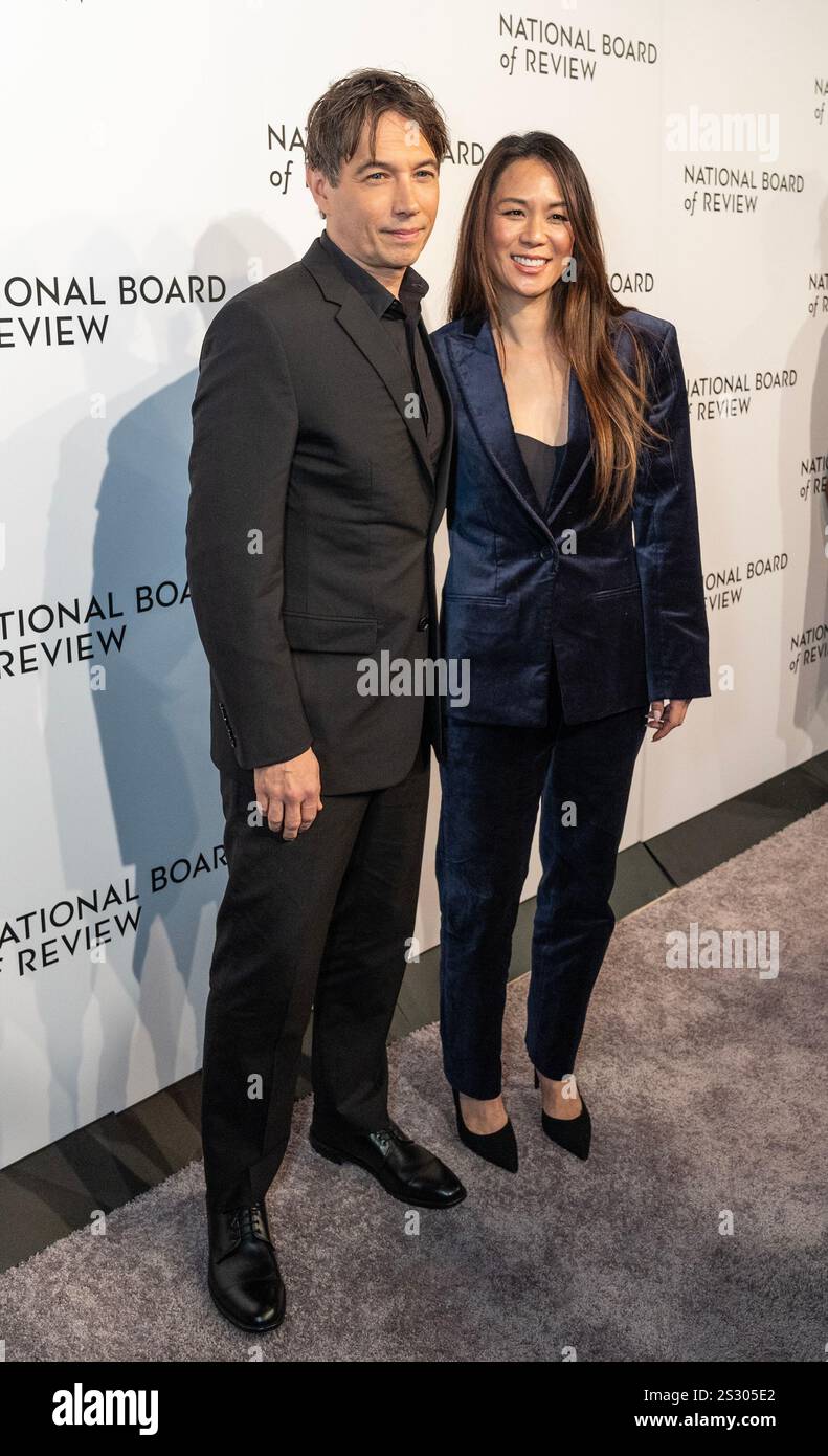 New York, USA. 07th Jan, 2025. Sean Baker and Samantha Quan attend 2025 ...