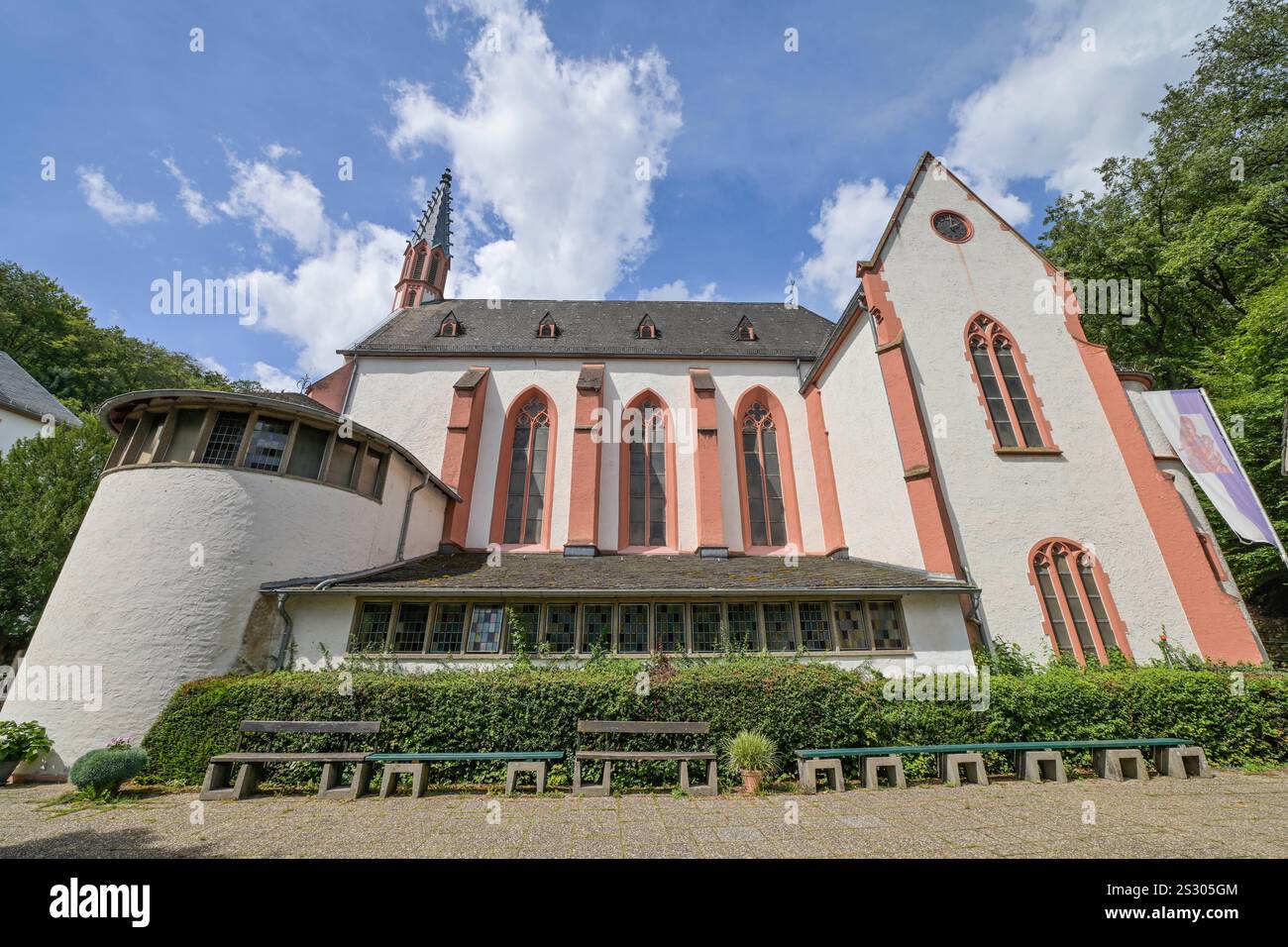 Kloster Marienthal, Geisenheim, Rheingau, Hessen, Deutschland Stock ...