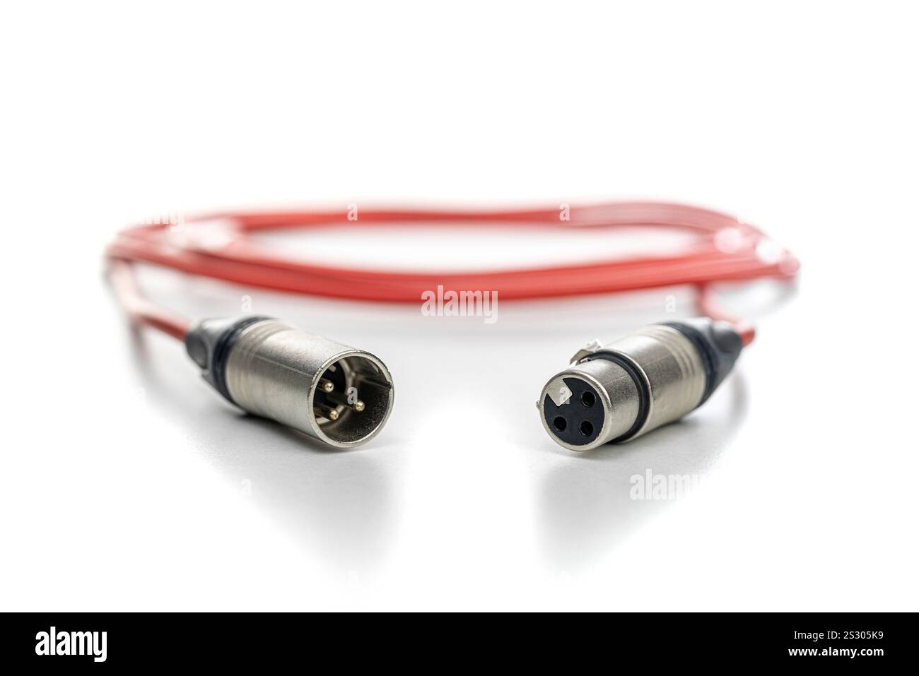 Female xlr connector Cut Out Stock Images & Pictures - Alamy