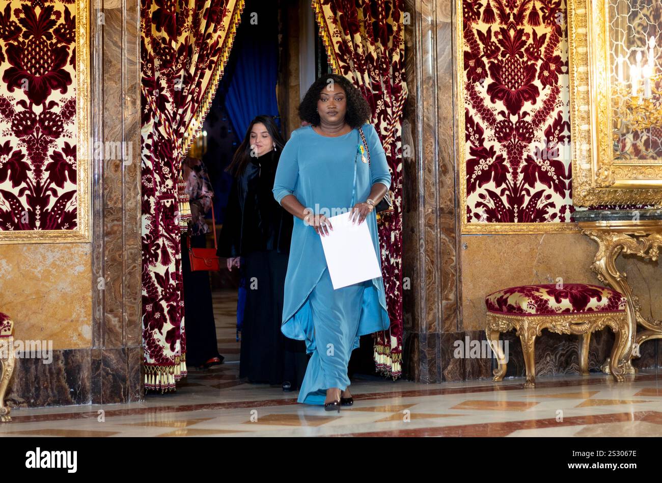 The new ambassador of the Gabonese Republic, Allegra Pamela R. Bongo ...