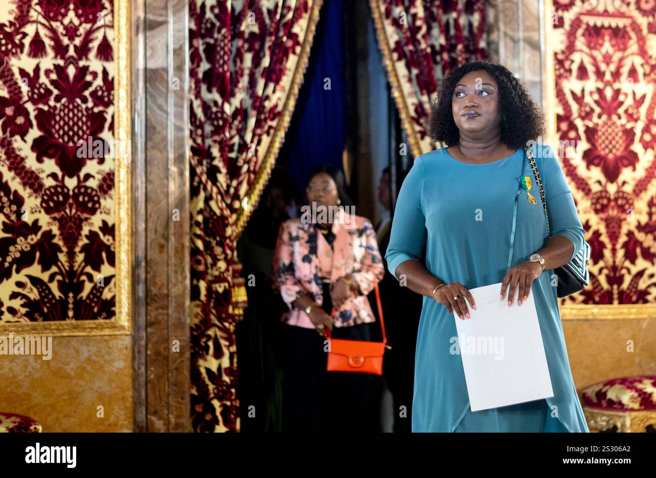 The new ambassador of the Gabonese Republic, Allegra Pamela R. Bongo ...