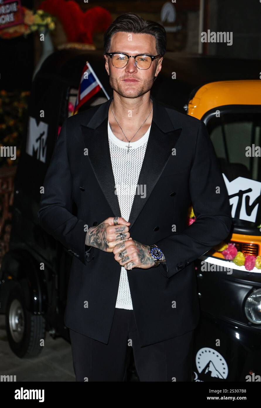 London, UK. 07th Jan, 2025. Kyle Christie seen attending a photocall ...