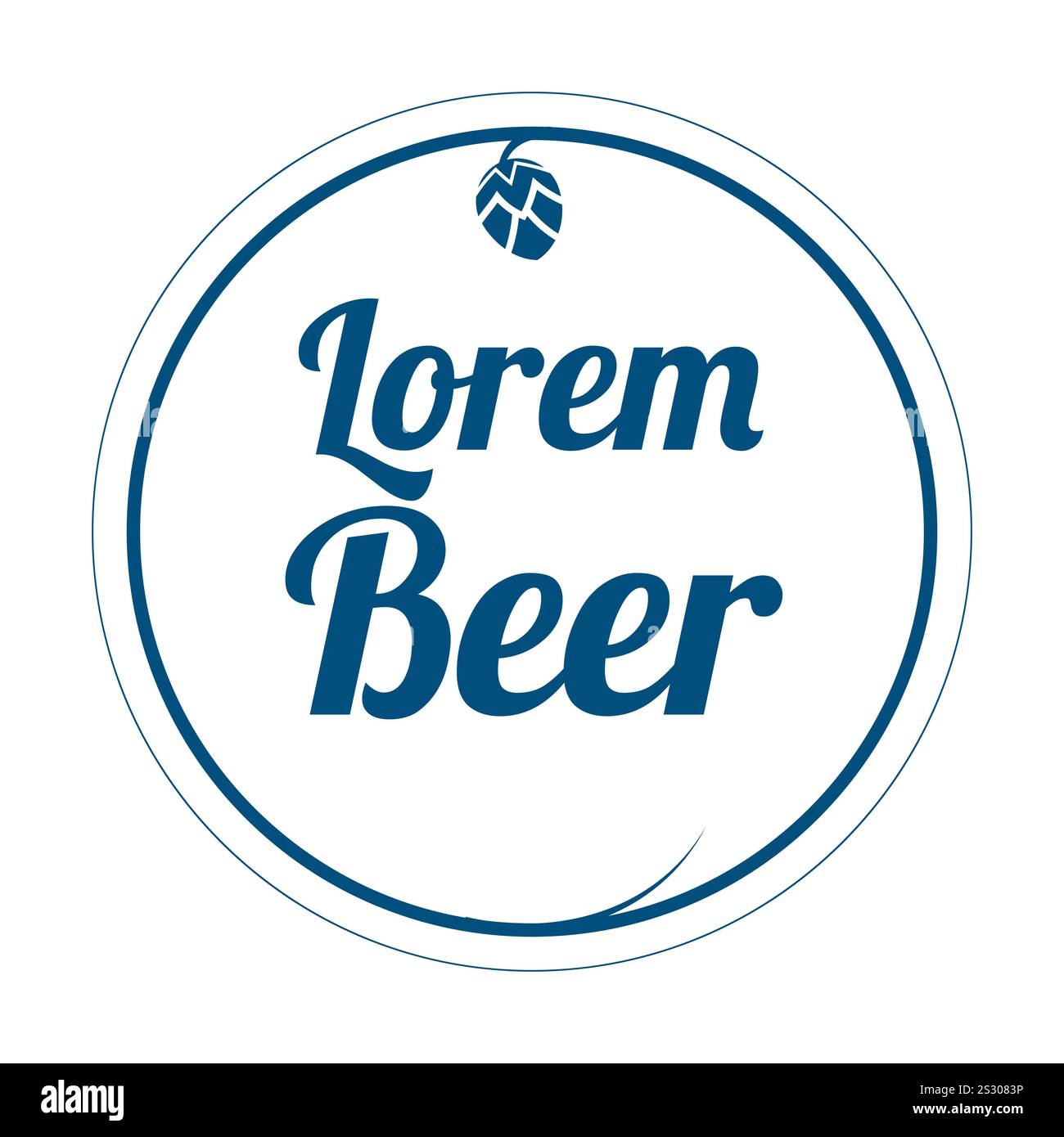 Beer label old Cut Out Stock Images & Pictures - Alamy