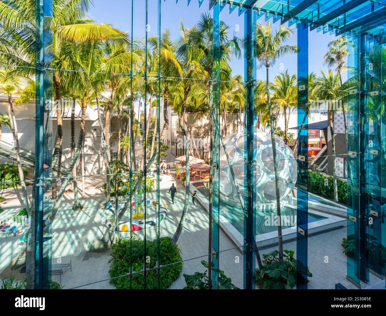 Design District, open air shopping district with luxury designer labels ...