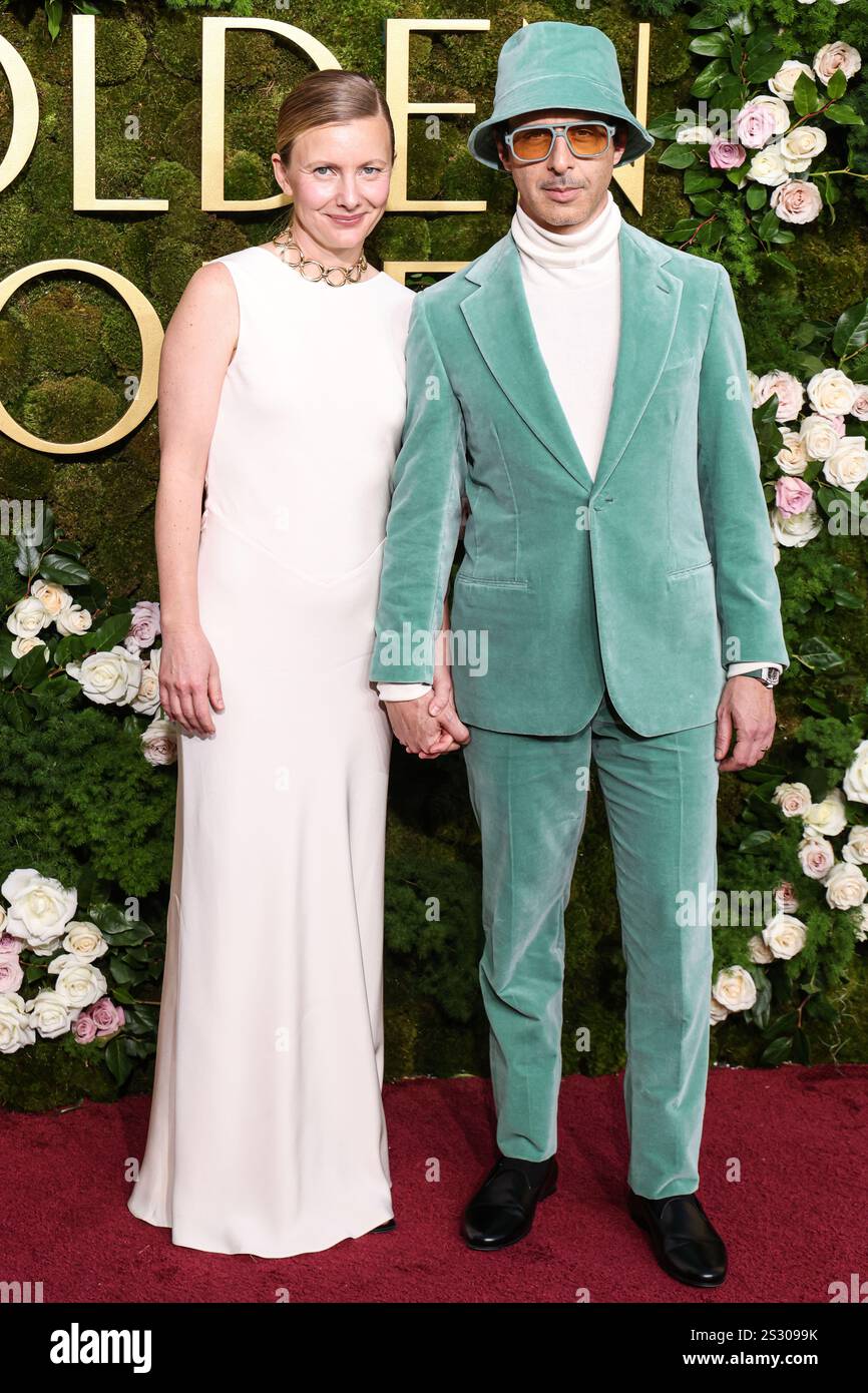 BEVERLY HILLS, LOS ANGELES, CALIFORNIA, USA - JANUARY 05: Emma Wall and ...