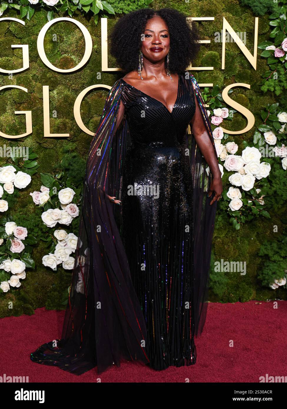 BEVERLY HILLS, LOS ANGELES, CALIFORNIA, USA - JANUARY 05: Viola Davis ...