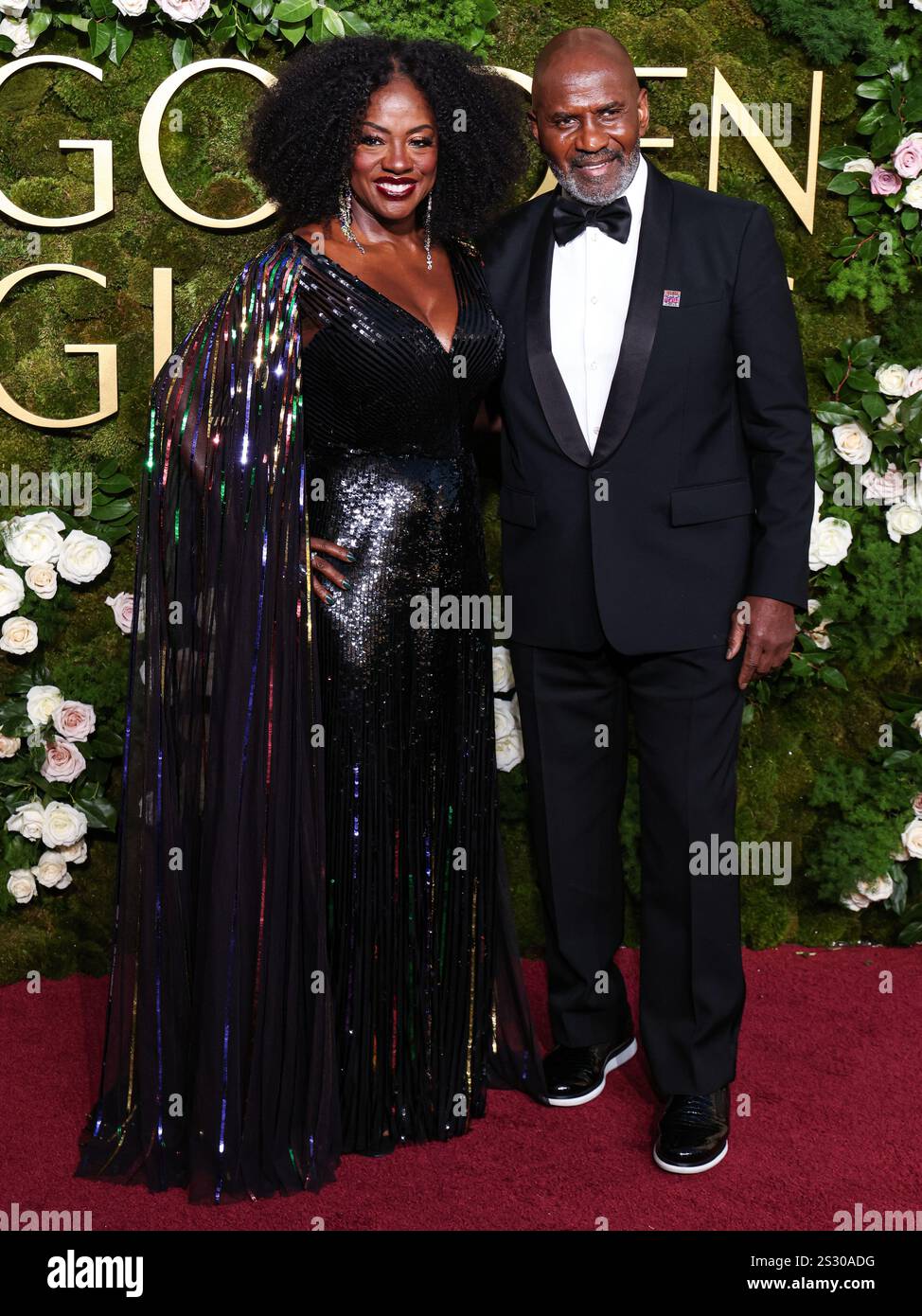 BEVERLY HILLS, LOS ANGELES, CALIFORNIA, USA - JANUARY 05: Viola Davis ...