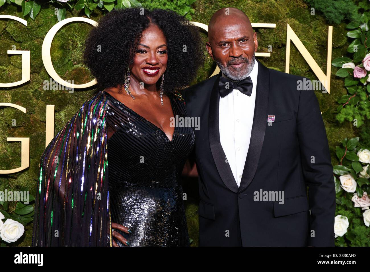 BEVERLY HILLS, LOS ANGELES, CALIFORNIA, USA - JANUARY 05: Viola Davis ...