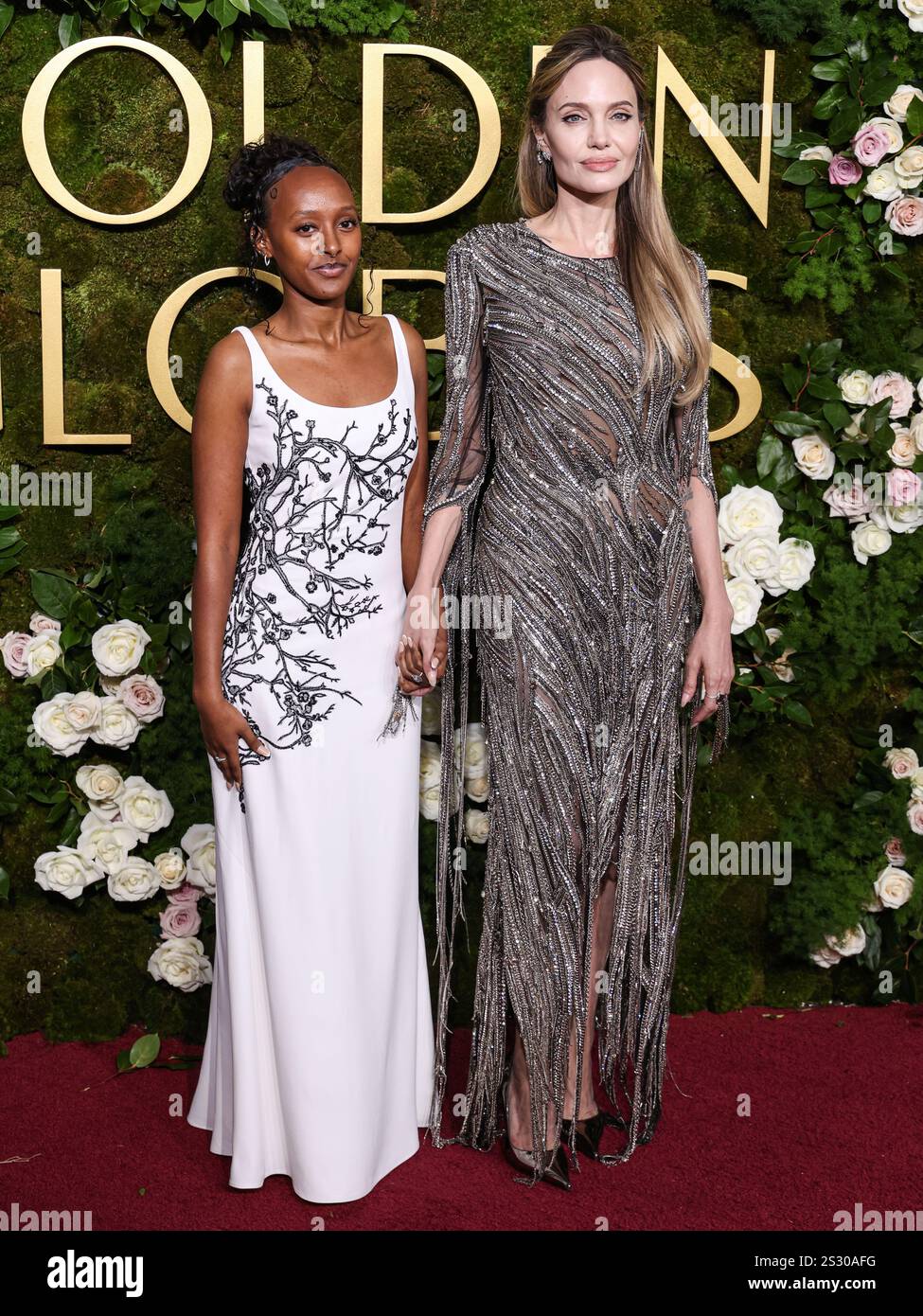 BEVERLY HILLS, LOS ANGELES, CALIFORNIA, USA - JANUARY 05: Zahara Marley ...