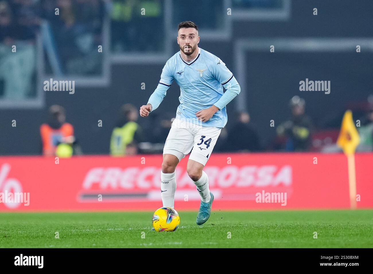 Rome, Italy. 05th Jan, 2025. Mario Gila of SS Lazio during the Serie A ...