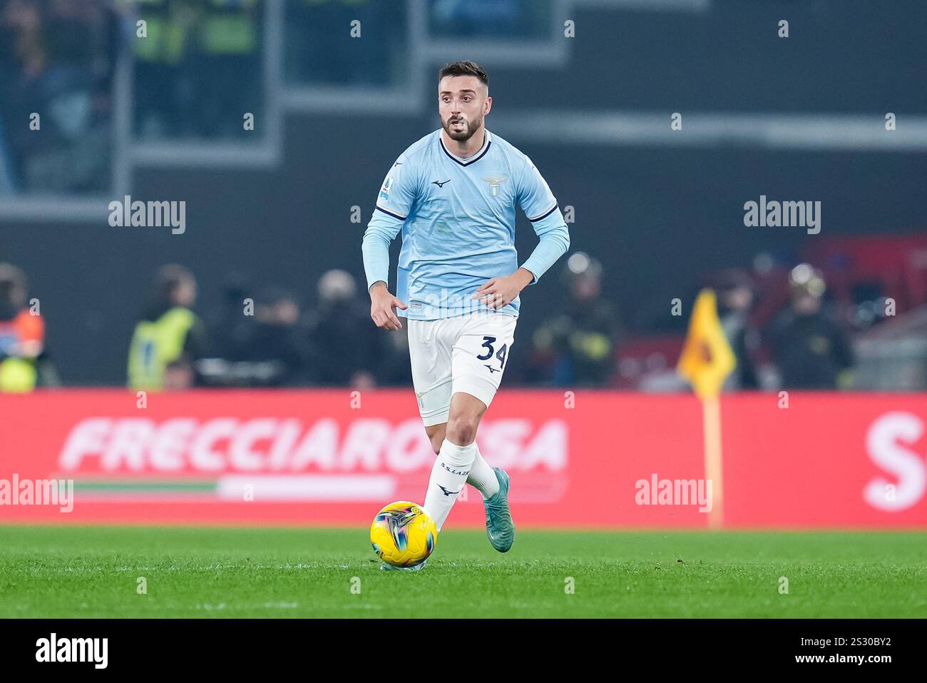 Rome, Italy. 05th Jan, 2025. Mario Gila of SS Lazio during the Serie A ...