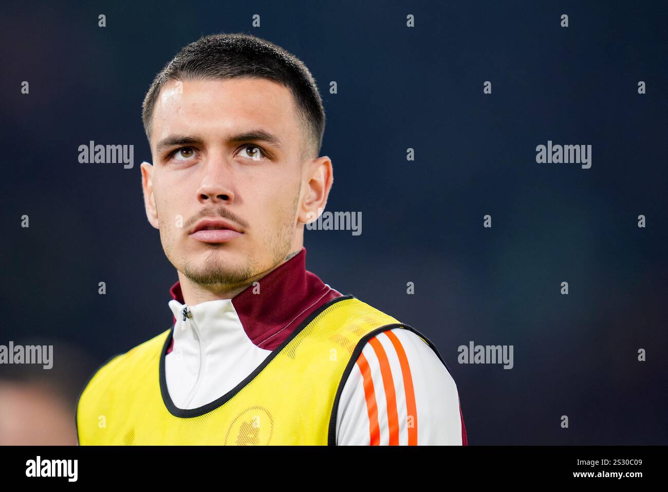 Rome, Italy. 05th Jan, 2025. Enzo Le Fee of AS Roma looks on during the ...