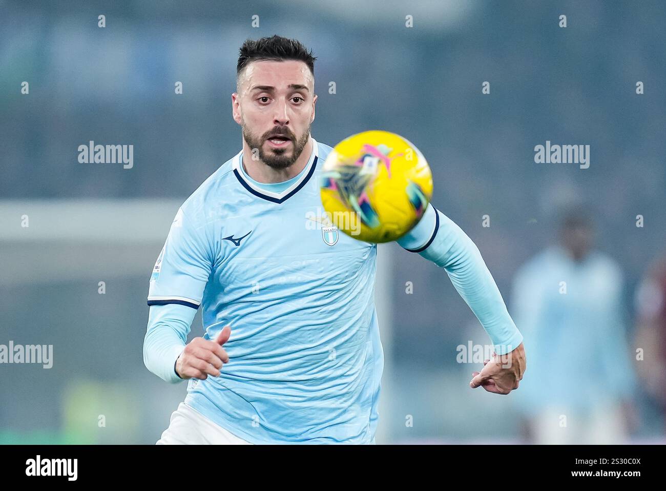 Rome, Italy. 05th Jan, 2025. Mario Gila of SS Lazio during the Serie A ...