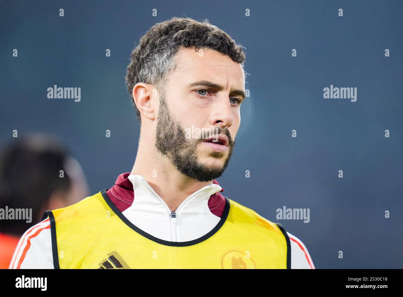 Rome, Italy. 05th Jan, 2025. Mario Hermoso of AS Roma looks on during ...