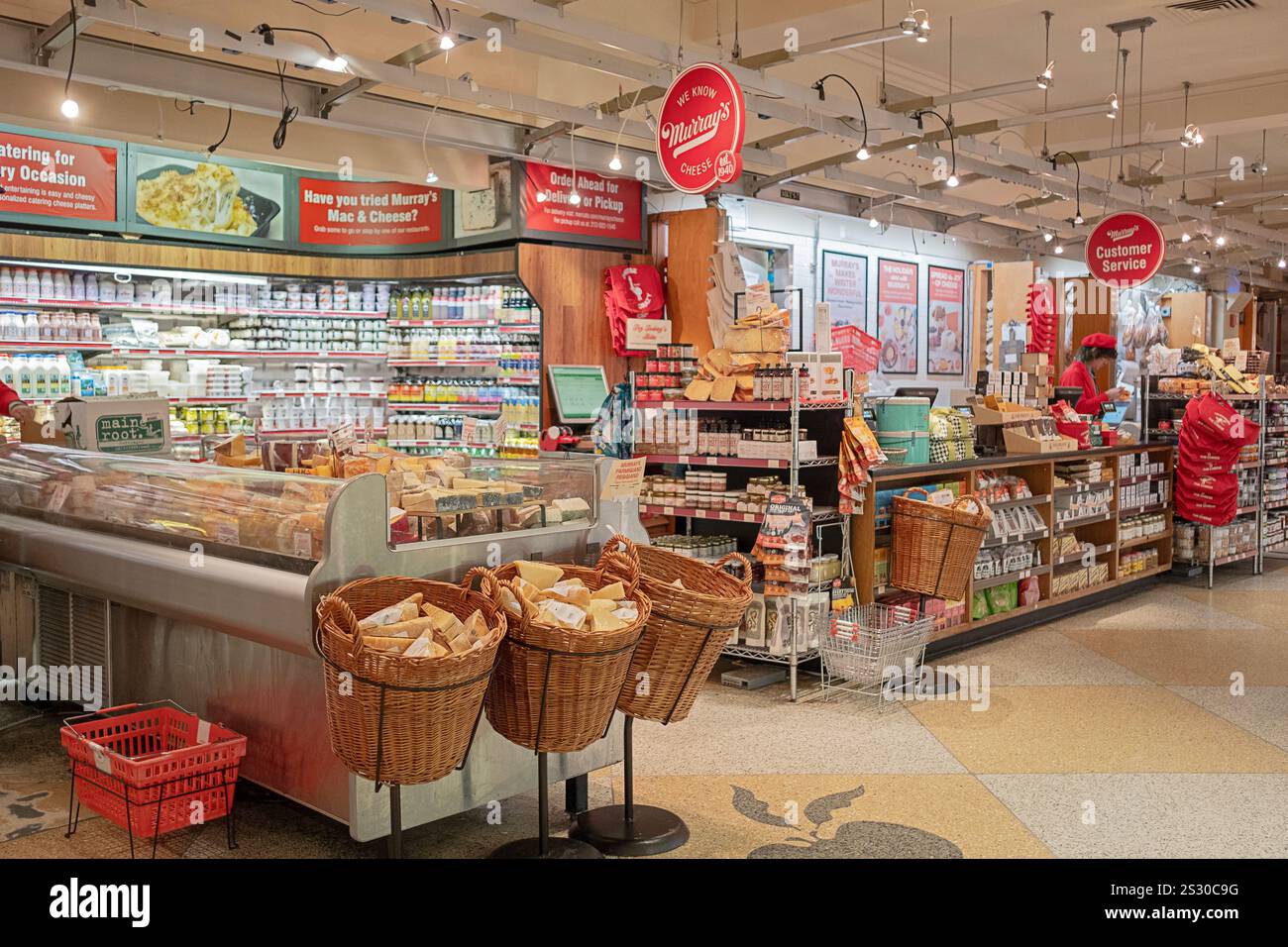 Murray's Cheese section of the the Grand Central Market, commuter ...