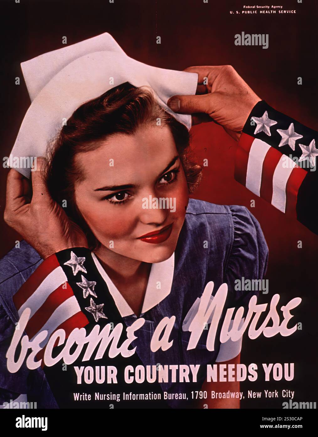 Become A Nurse Your Country Needs You - Medical and prevention vintage ...