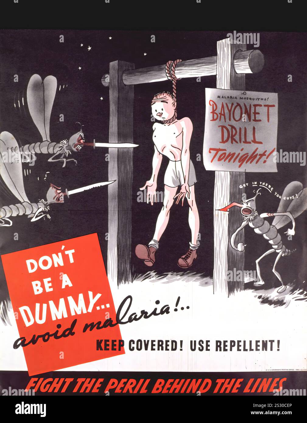 Don't be a dummy-- avoid malaria keep covered, use repellent! - Medical ...