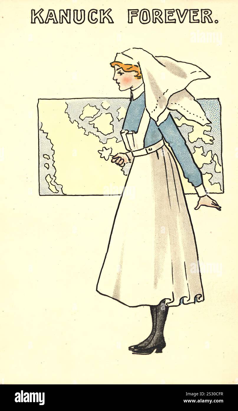 Kanuck Forever - Medical and prevention vintage propaganda poster Stock ...