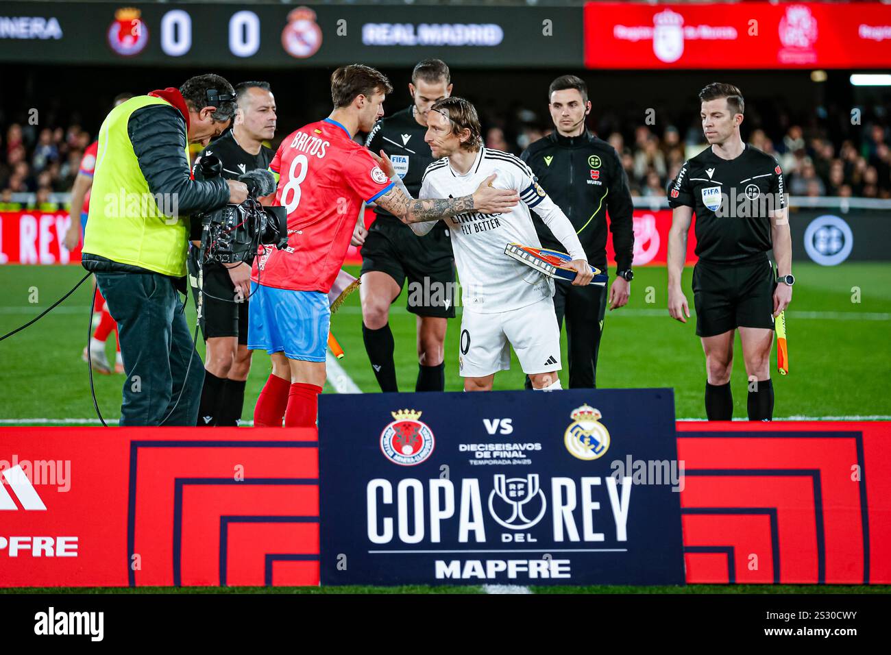Cartagena, Spain. 6th January, 2025. Luka Modric of Real Madrid CF ...